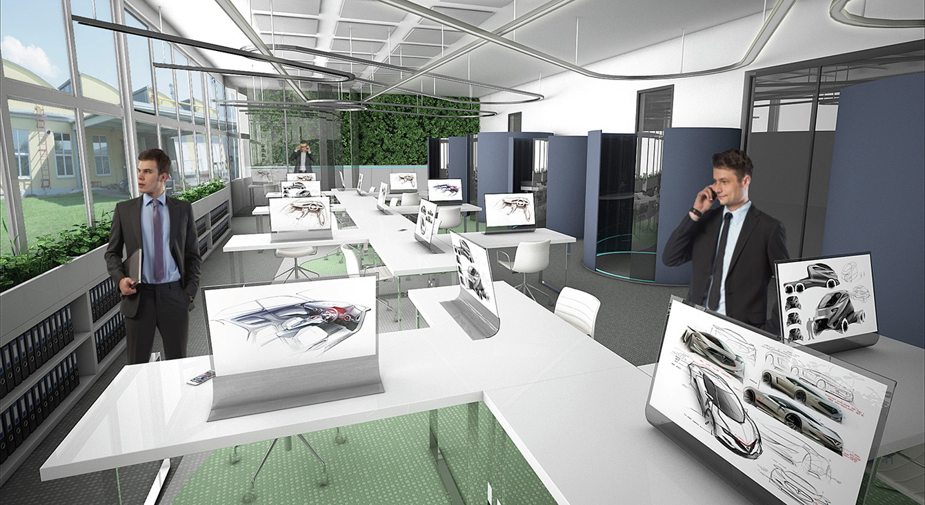 Office Space for Magna Factory | ORTLOS